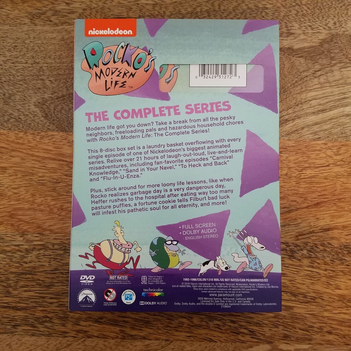Rockos Vita Moderna Dvd Rocko's Modern Life: ...And Afterlife