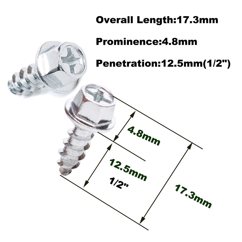Hard Case Wading Boot Studs 30 Pack - Heavy-Duty Screw-In Traction ...