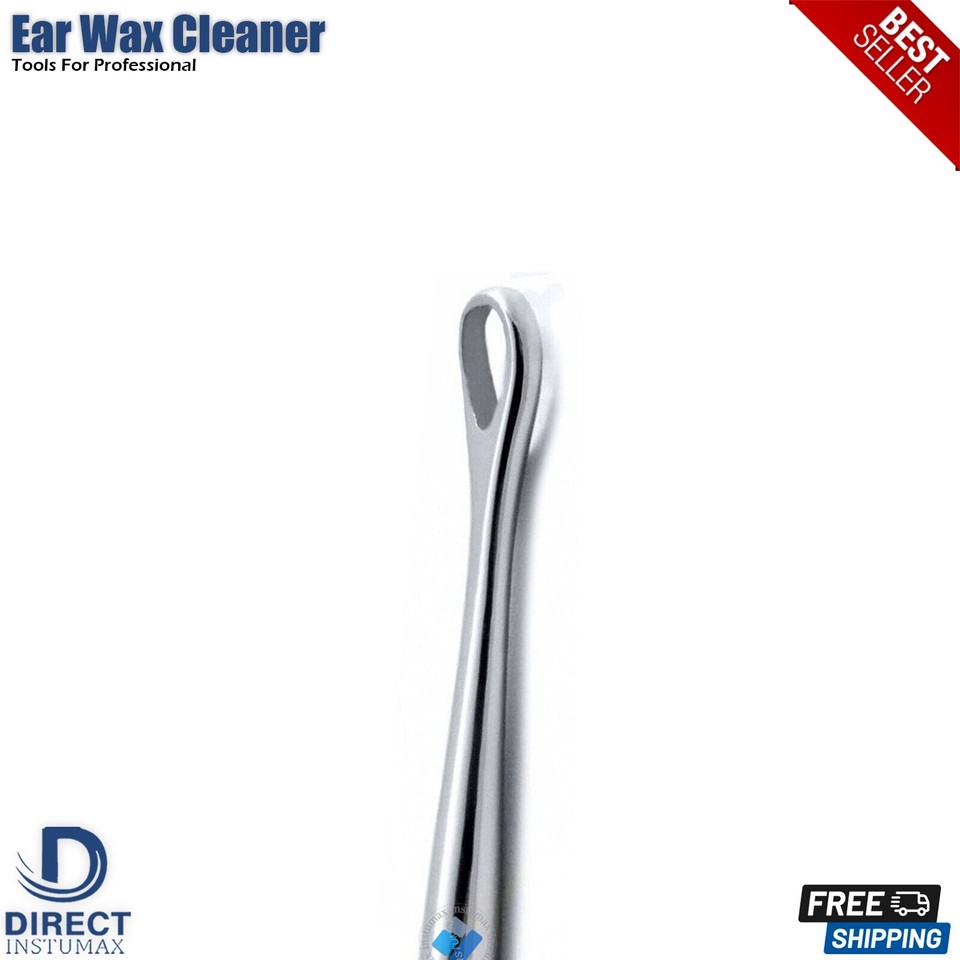 Ear Cleaner Loop Ear Wax Remover Tools Ear Pick Curette ENT New ...