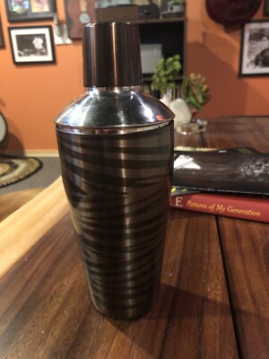 Zebra Cocktail Shaker - Target | eBay