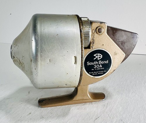 Vintage Freshwater Spincast Reel South Bend 30A No. 3-100-040 (Storage ...
