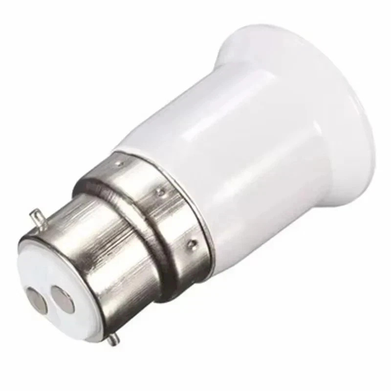 5PCS Light Bulb Adaptor Bayonet Edison Screw B22 to E27 Lamp Convert ...