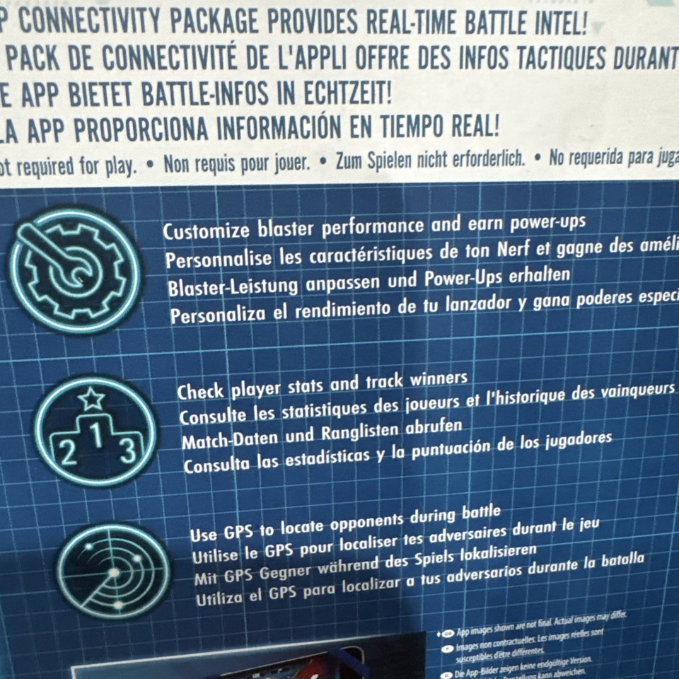 Nerf Laser Ops Pro Delta Burst Electronic Laser Blaster Rifle | eBay