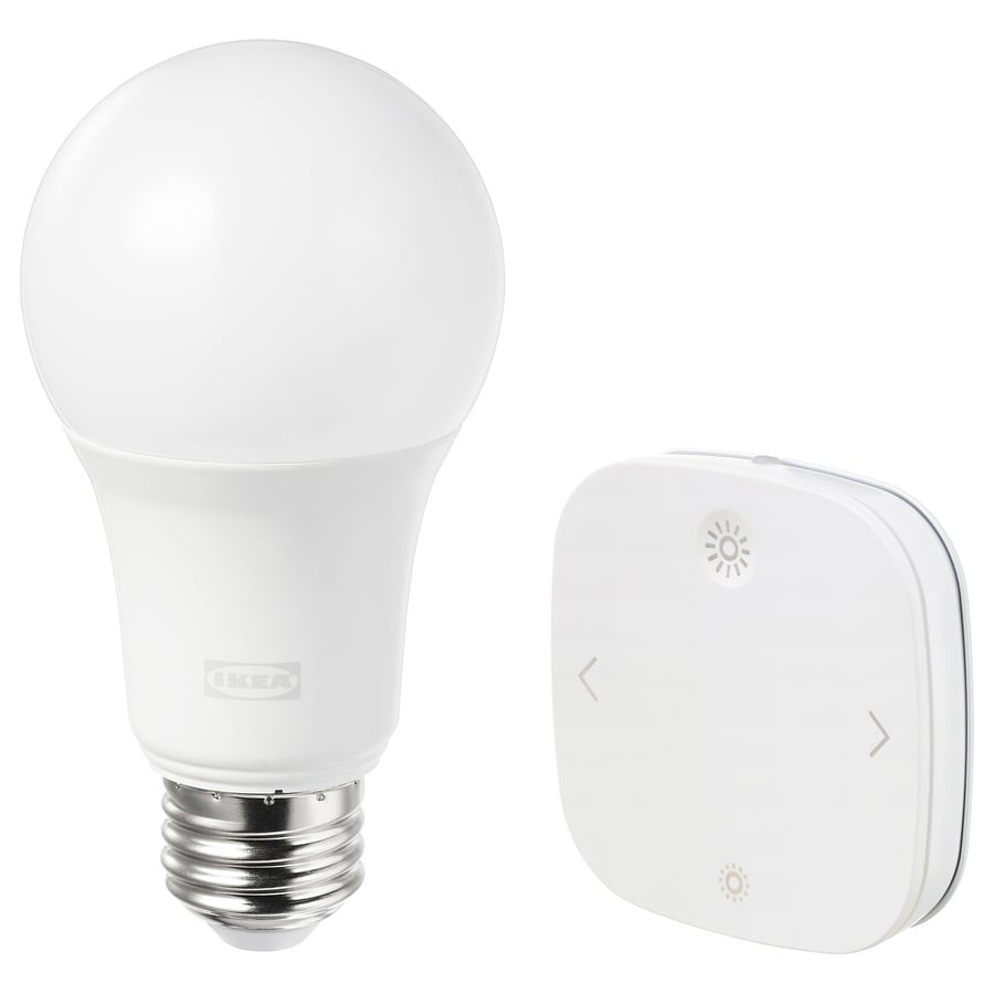 Ikea TRADFRI Remote control kit smart wireless dimmable/white spectrum ...