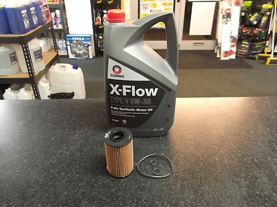 VW GOLF MK6 1.6TDI SERVICE KIT OIL FILTER & 5 LITRES COMMA OIL XFLOW ...