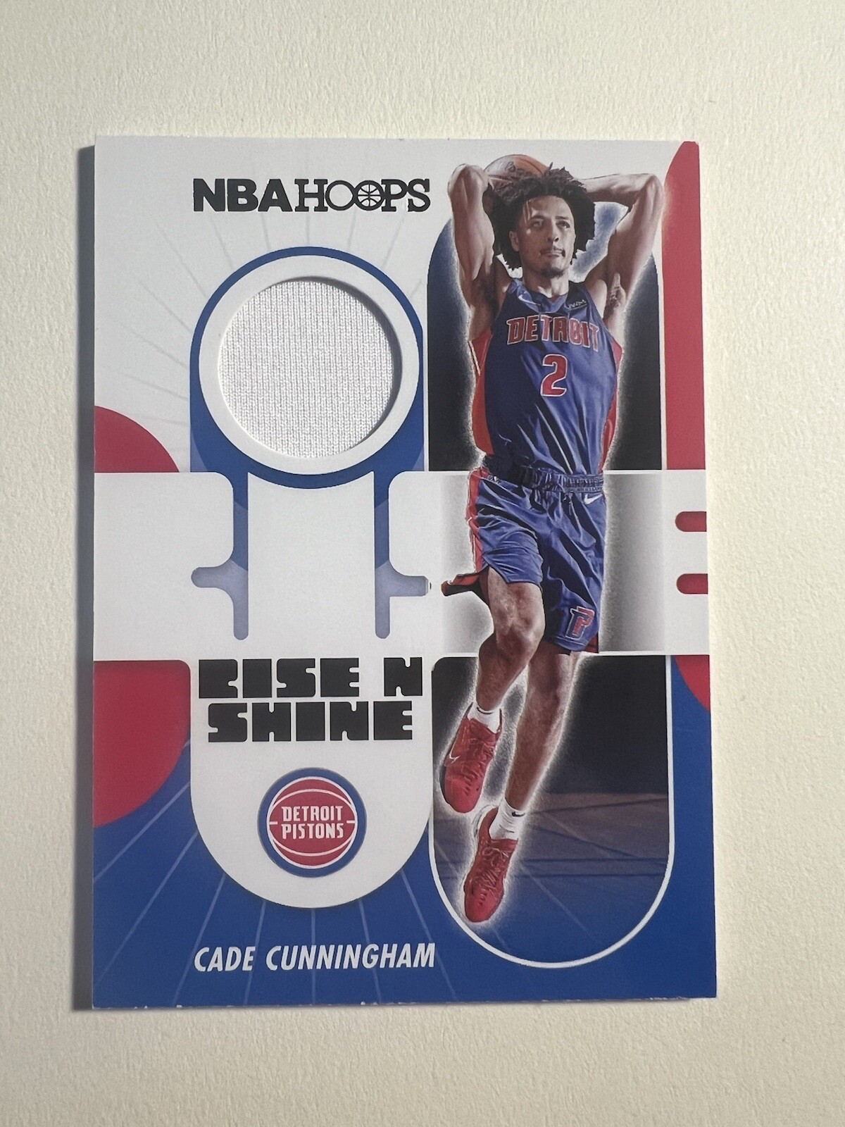 2021-22 Panini NBA Hoops - Rise N Shine Memorabilia #RS-CC Cade ...