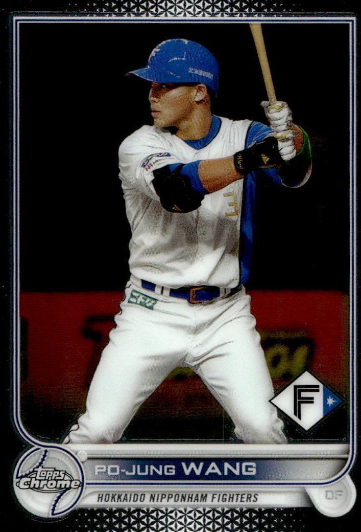 2022 Topps Chrome NPB Nippon Professional Baseball - Po Jung Wang #64 ...