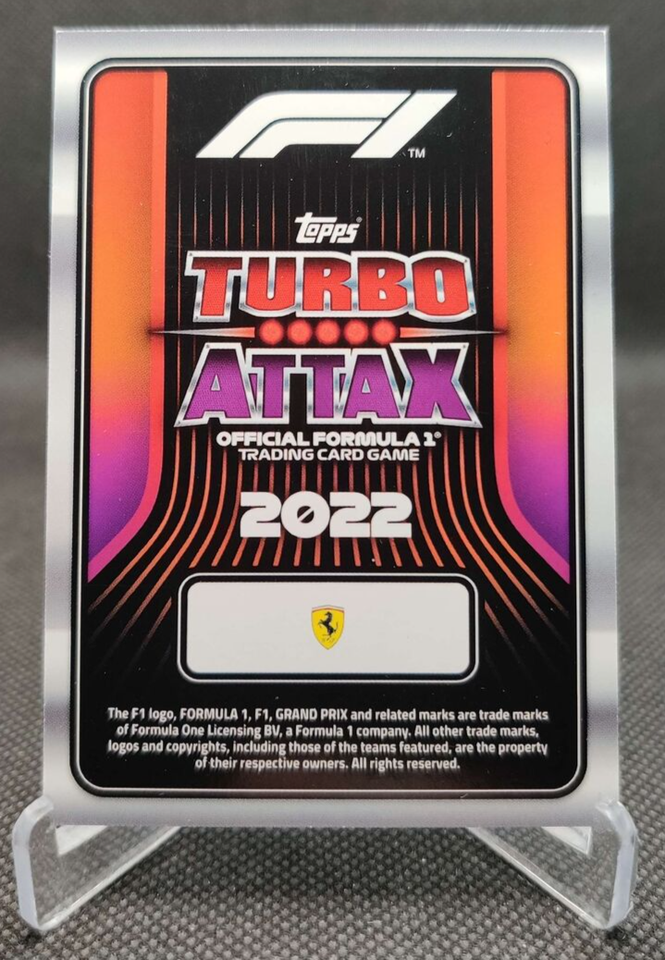 2022 Topps F1 Turbo Attax Live Action Carlos Sainz #256 racing card | eBay