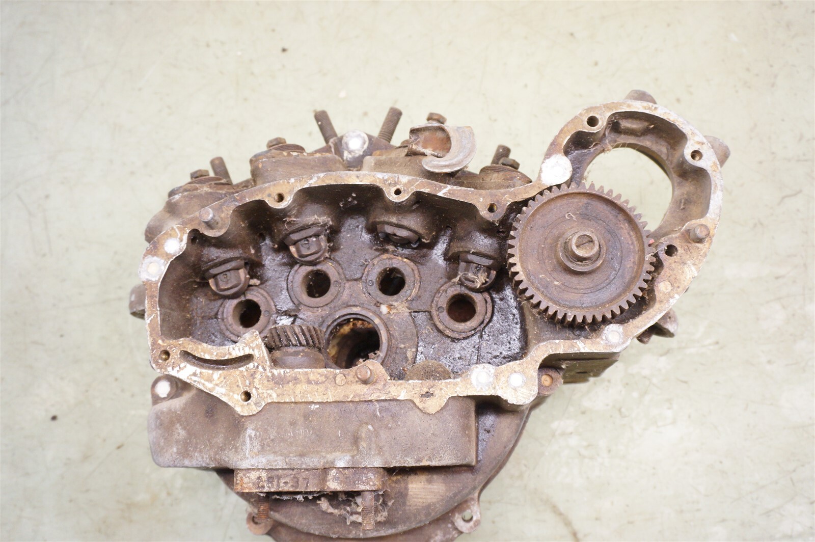 Harley WL WLA Panhead Knucklehead Flathead Servicar G Engine Cases ...