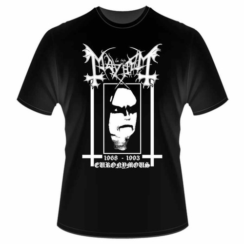Euronymous - T-Shirt ,Mayhem, Darkthrone,Varg, Abruptum, Thorns | eBay