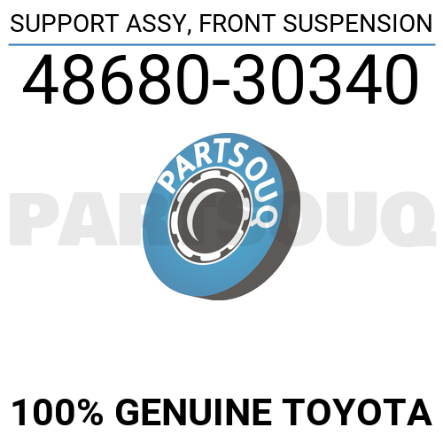 4868030340 Genuine Toyota SUPPORT ASSY, FRONT SUSPENSION 48680-30340 | eBay