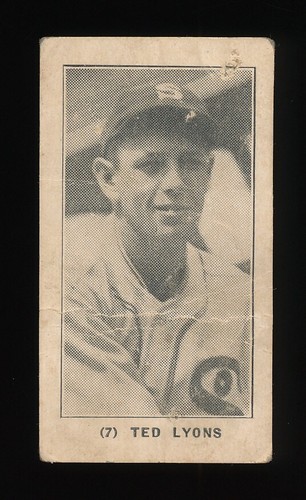 1931 W502 #7 Ted Lyons HOF - rare!! | eBay