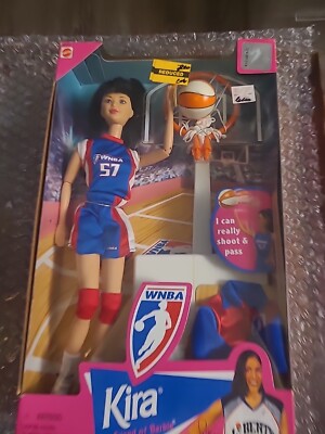 Barbie 1998 Vintage WNBA Kira Doll Complete w/ Basketball Hoop NIB | eBay