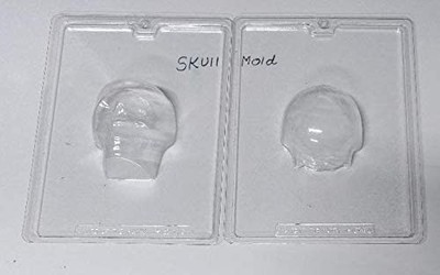 Day of the Dead Sugar Skull candy Mold - 3D Skull mold for Chocolate ...