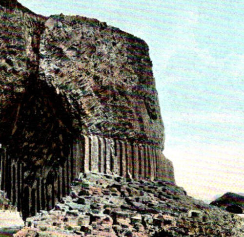 Antique UDB Postcard Fingal's Cave Isle of Staffa Scotland UK Inner ...
