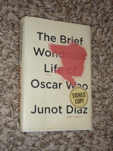 SIGNED The Brief Wondrous Life of Oscar Wao by Junot Diaz 2007 HC/DJ | eBay