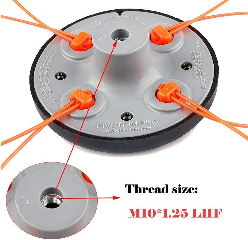 Ball'S Home 55-491 Pivotrim Universal Gas String Trimmer Head | eBay ...