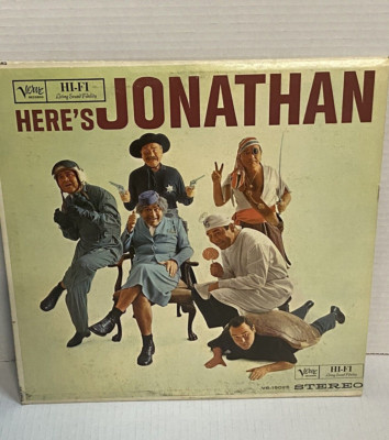 Jonathan Winters Here’s Jonathan Comedy Vinyl Record LP Verve Records V-15025 | eBay