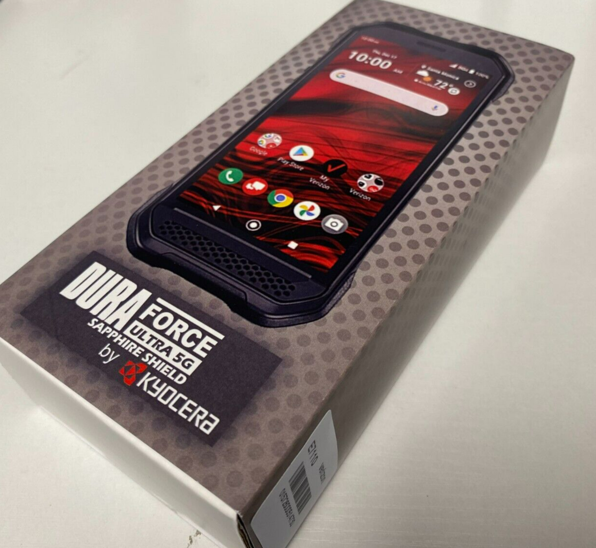 New Kyocera DuraForce Ultra 5G E7110 Verizon Rugged 128GB Android ...