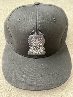 HBO Game of Thrones For The Throne Snap-Back Baseball Cap | eBay