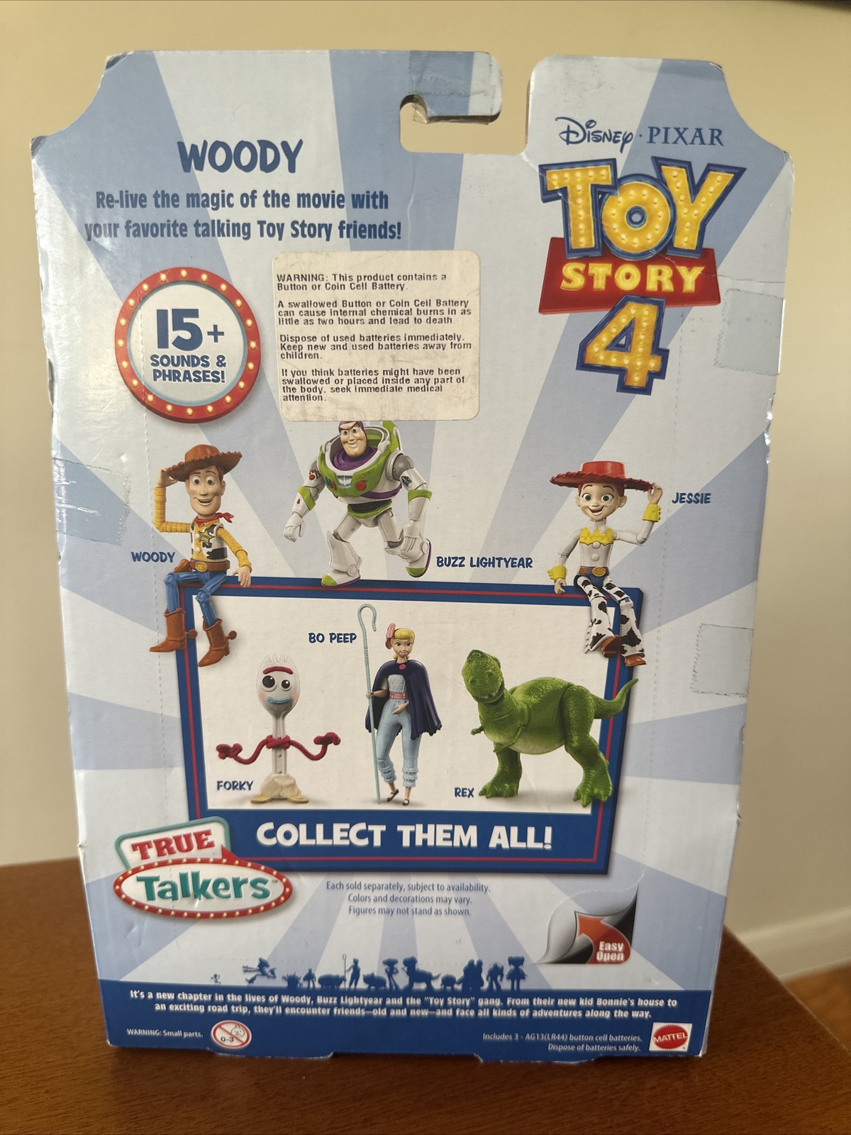 Disney Pixar Toy Story 4 True Talkers Woody 23.5cm Oz Seller | eBay