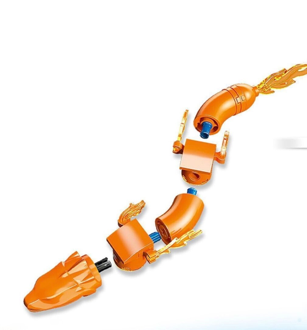 LEGO Harry Potter - Fiendfyre Fire Snake Serpant Figure NEW from set ...