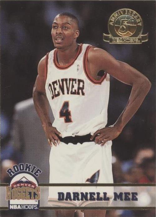 1993-94 NBA Hoops - Darnell Mee #327 Fifth Anniversary (RC) for sale ...