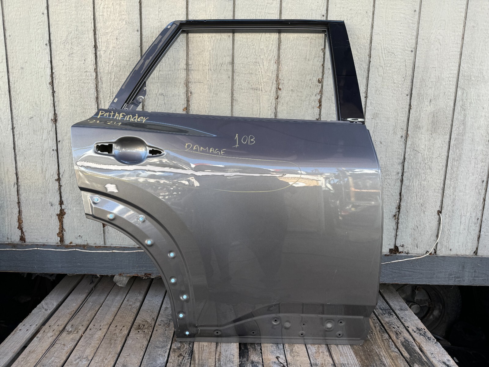 2021-2024 Nissan Pathfinder RIGHT REAR Door Shell | Gray | OE