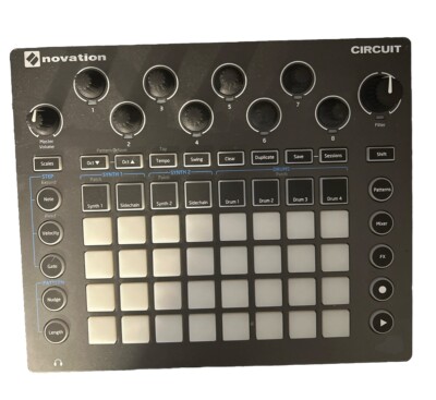 Novation Circuit Groove Box (Black) - Used Very Good Condition USB ...