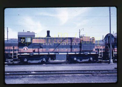 GN Great Northern ALCO S2 Locomotive #1 - Duplicate 35mm Railroad Slide ...