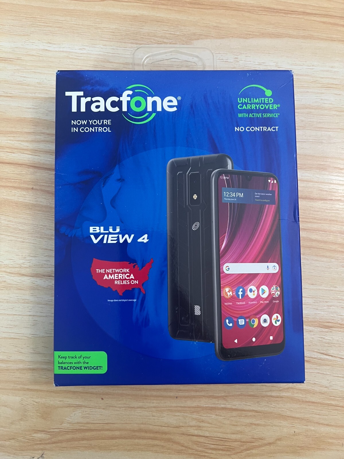 BLU View 4 - (B135DL) - Blue - (TracFone Locked)- New Sealed | eBay