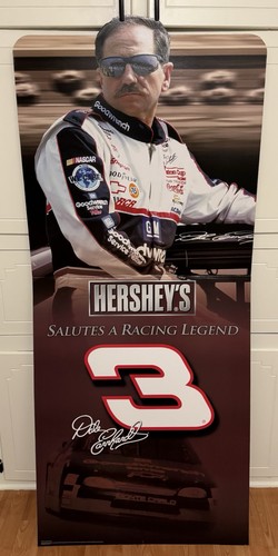 Dale Earnhardt Sr Cardboard Cut Out Hershey Salutes A Legends | eBay