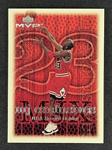 Michael Jordan 1999-00 Upper Deck MVP - MJ Exclusives #195 Chicago ...