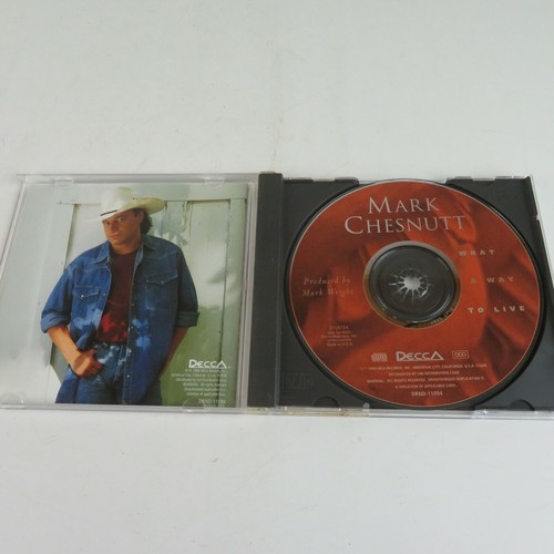 Vintage Mark Chesnutt What A Way To Live 1994 Cd Ebay