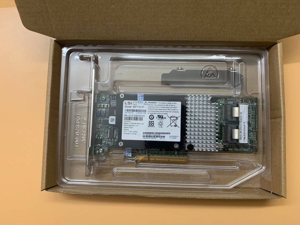 LSI SAS 9261-8i SATA / SAS Controller RAID + 8087 SATA Cable BBU ...