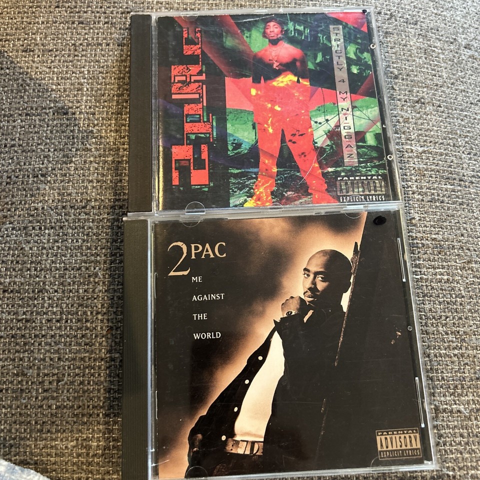 VTG 90s Rap CD Lot of 17 2Pac Mack 10 Richie Rich So So Def Dr. Dre ...