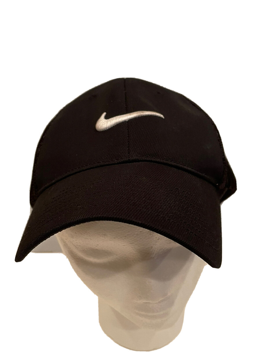 Nike Golf Hat RZN VRS Black White Flex Fit Mesh Men's size L/XL Tiger ...