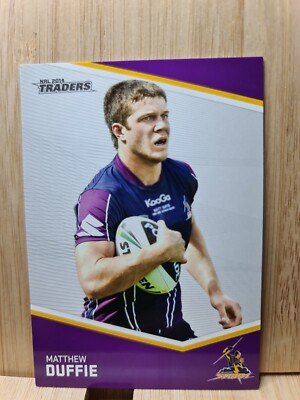 MATTHEW DUFFIE🏆2014 NRL TRADERS #71 STORM Trading Card🏆 | eBay Australia