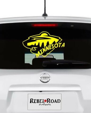 Minnesota Wild Signature Series Custom Vinyl Decal | eBay