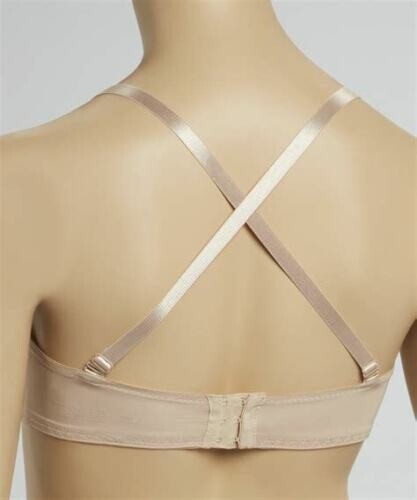 Delta Burke Intimates 5-Way Convertible Bra Size 40DD Naked | eBay