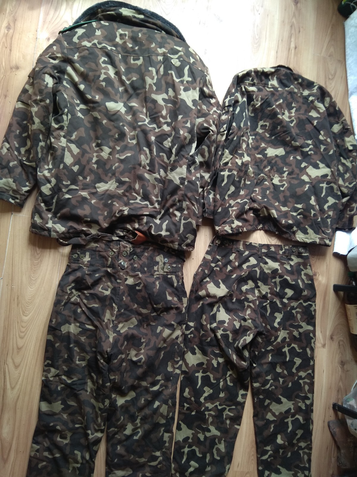 Vintage set Ukraine Army Uniform winter Jacket Military pants FUFAIKA ...