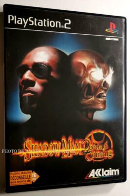 jeu SHADOW MAN 2ECOND COMING playstation 2 PS2 francais combat second ...