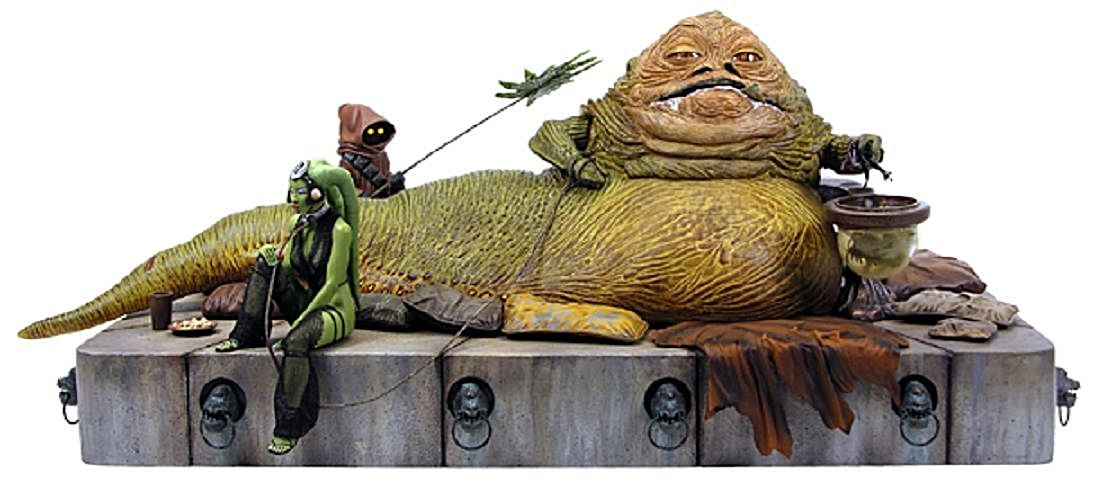 Jabba The Hutt Statue New Star Wars Gentle Giant Return OT Jedi ROTJ ...
