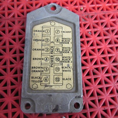 OMC 0317148 317148 3 CYLINDER POWER PACK COVER NOS | eBay
