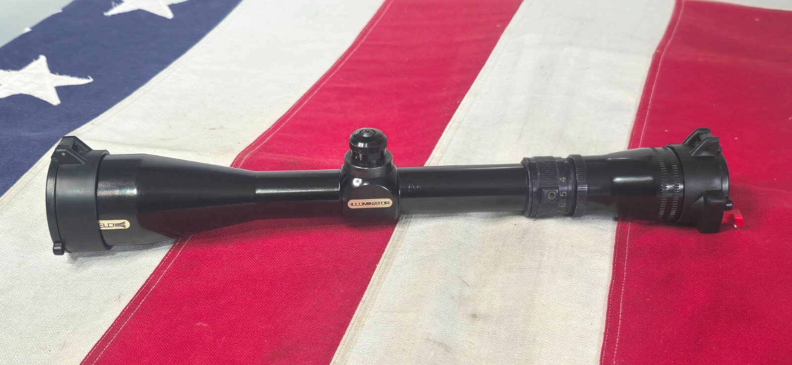 Vintage Redfield TV View Turret 3-9X Rifle Scope RARE Reticle Tombstone ...