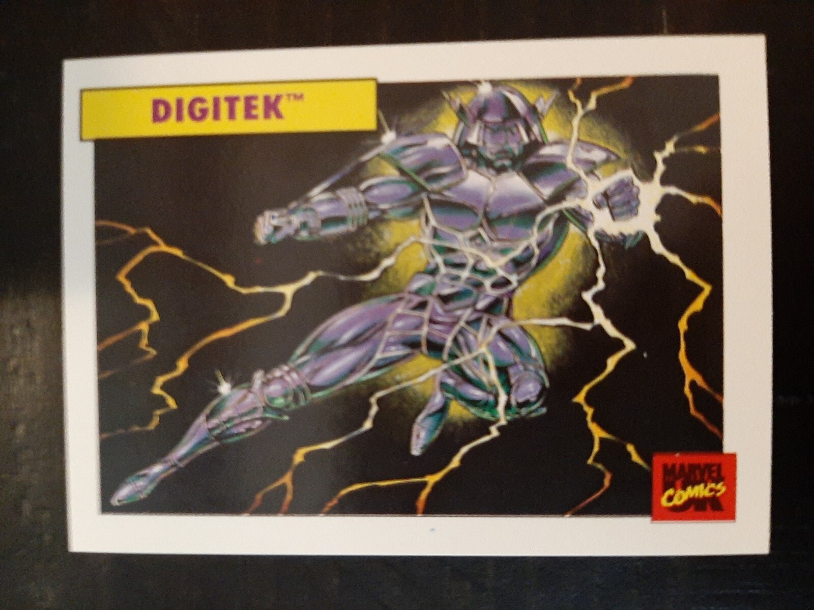 1992 Marvel UK Digitek Promo Card #5 of 12 NM-M Rare!! | eBay
