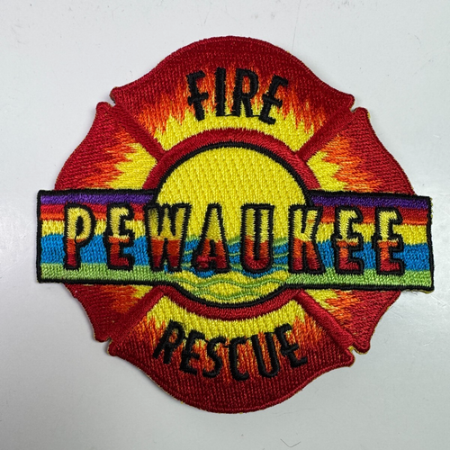 Pewaukee Fire Rescue Wisconsin WI Patch A10 | eBay