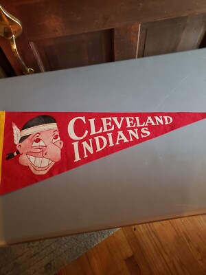1950S Cleveland Indians 29 Inch Pennant | eBay