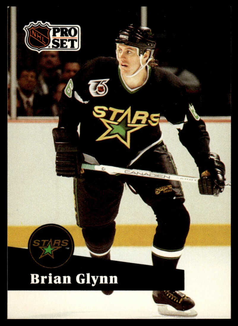 1991-92 Pro Set #406 Brian Glynn Rookie Minnesota North Stars | eBay