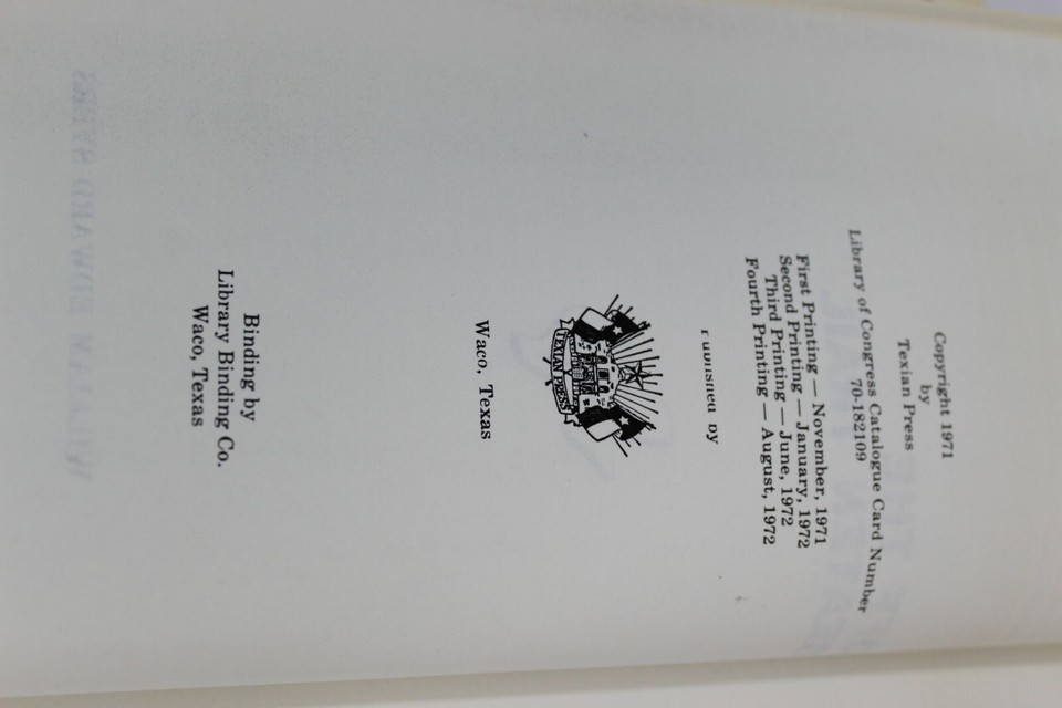 Off the Beaten Trail by William Edward Syers 4th Print 1972 HC DJ Texas ...